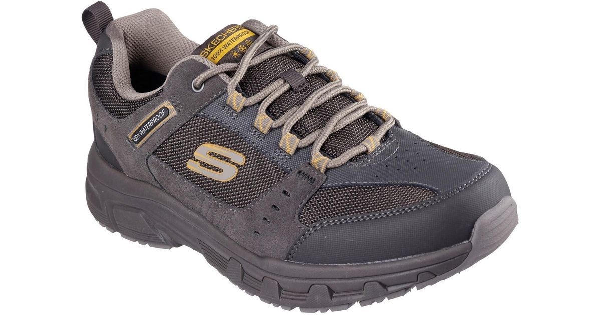 Skechers Oak Canyon Rydell Trekking Low Cut Shoes in Grey for Men | Lyst UK