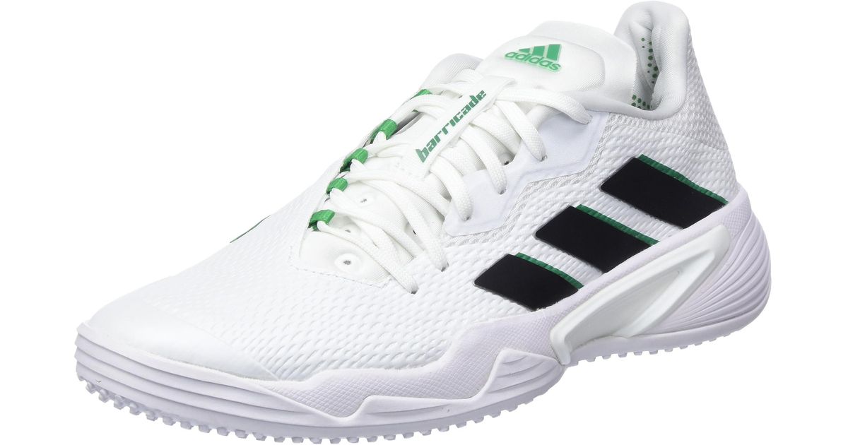 adidas Barricade M Grass Sneaker in Black for Men | Lyst UK