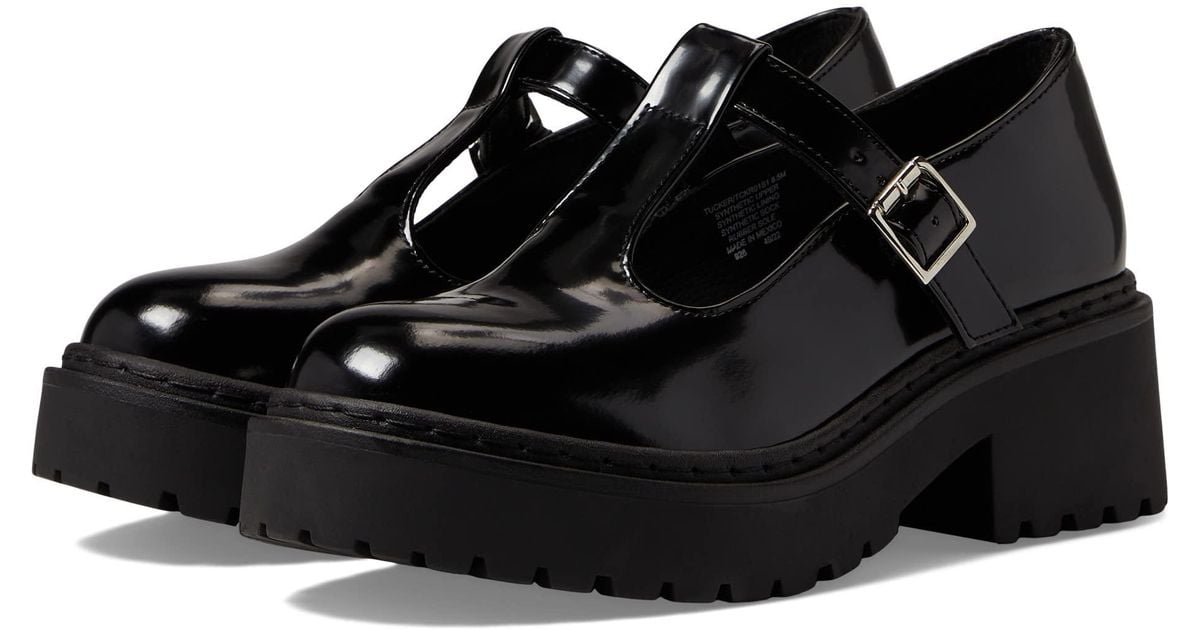 Steve Madden Tucker Shoe in Black | Lyst UK