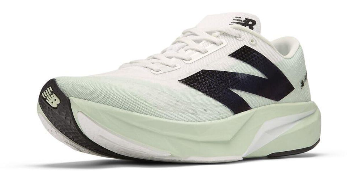 New Balance Fuelcell Rebel V4 Running Shoe in White for Men | Lyst