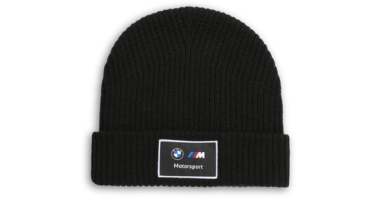 PUMA Motorsport Bmw Mms Mid Crown Beanie 026453 Adult in Black | Lyst UK