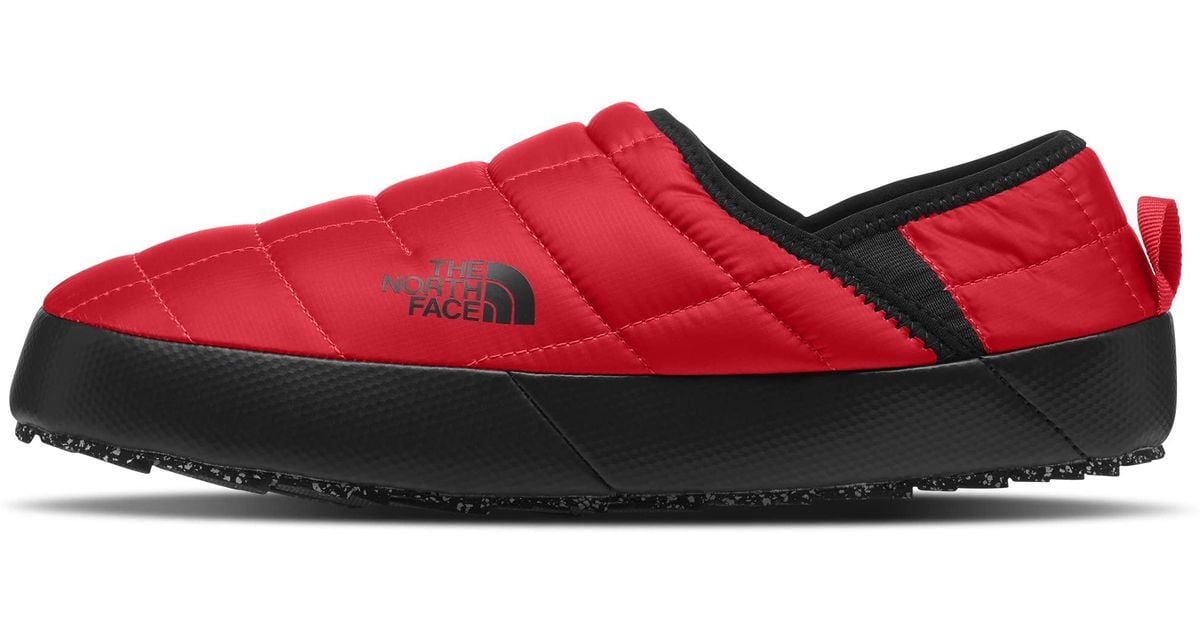 The North Face Thermoball Traction V Mule in Red for Men | Lyst