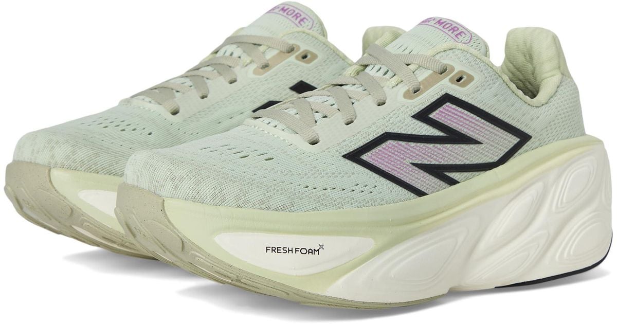 New Balance Fresh Foam X More V5 Running Shoe in Metallic | Lyst UK