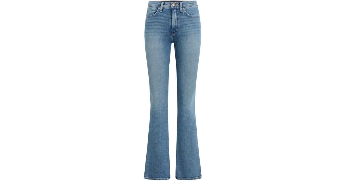 Hudson Jeans Barbara High Rise Bootcut Jean in Blue | Lyst UK