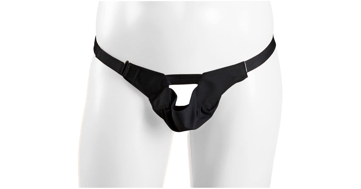 Champion Scrotal Suspensory In Black For Men Lyst