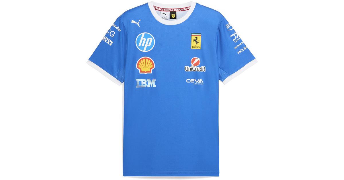 PUMA Monza Gp 2025 Special Edition T-shirt - Blue for Men | Lyst UK