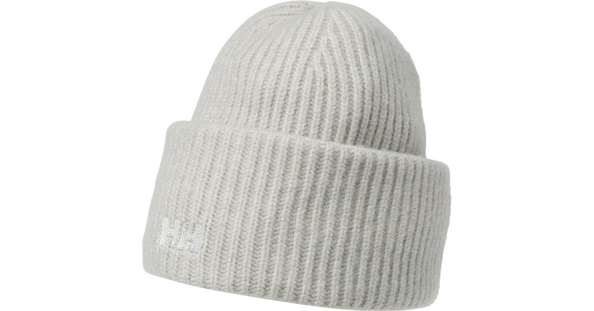 Helly Hansen Hansen Soft Rib Beanie - Warm Winter in Grey | Lyst UK