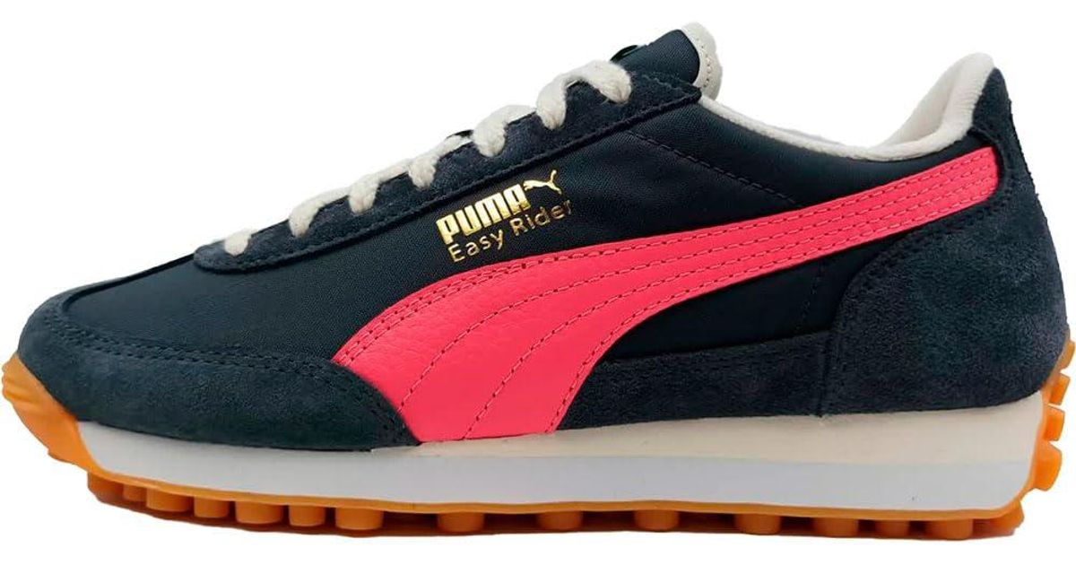 PUMA Easy Rider Vintage Trainers Uk 7.5 Blue in Red for Men | Lyst UK