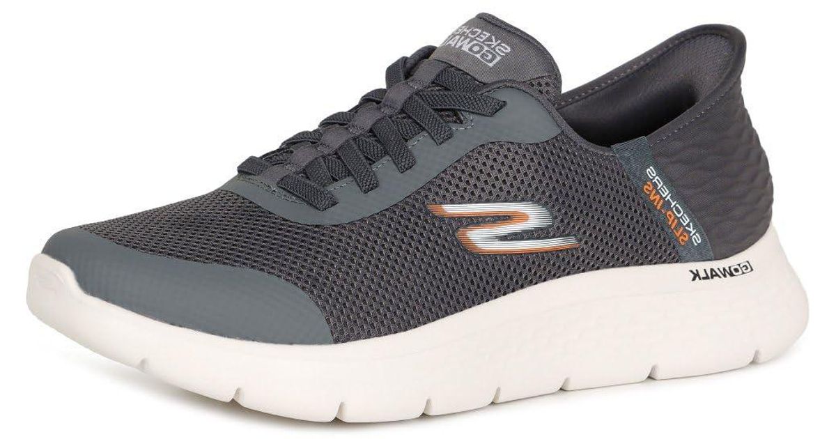 Skechers Go Walk Flex Hands Up Sneaker in Blue for Men | Lyst UK