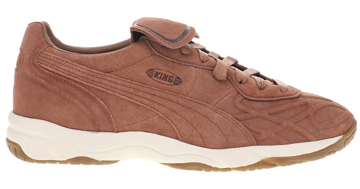 PUMA S King Indoor Shoes in Brown | Lyst UK