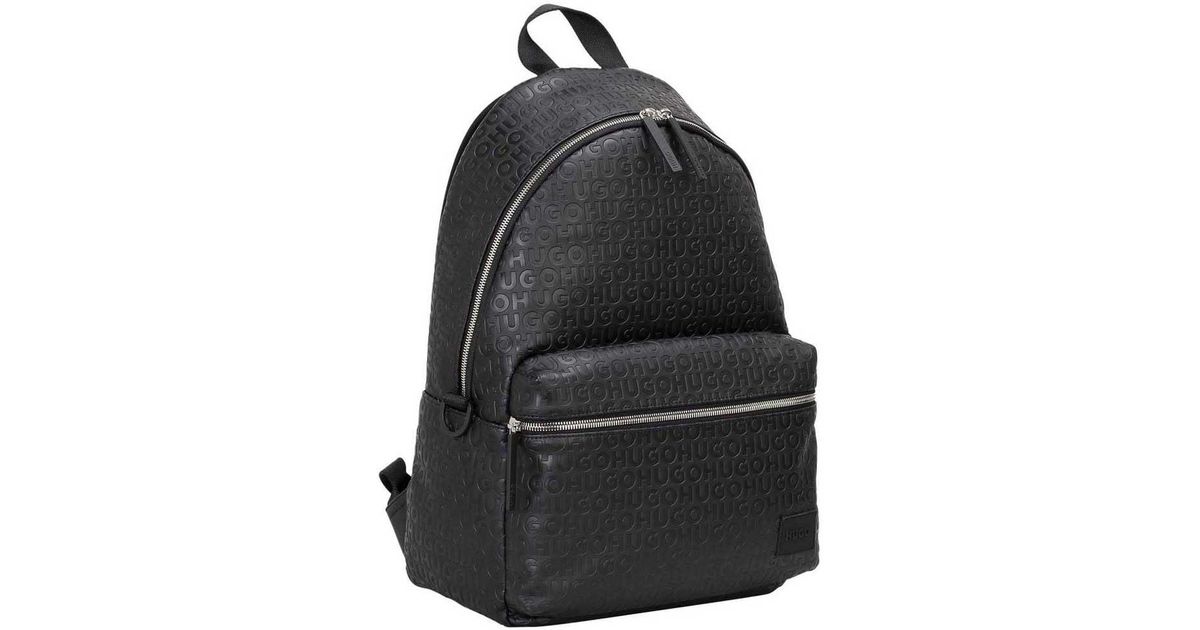 HUGO Ethon 2.0hi M Backp. Backpack in Black for Men | Lyst UK