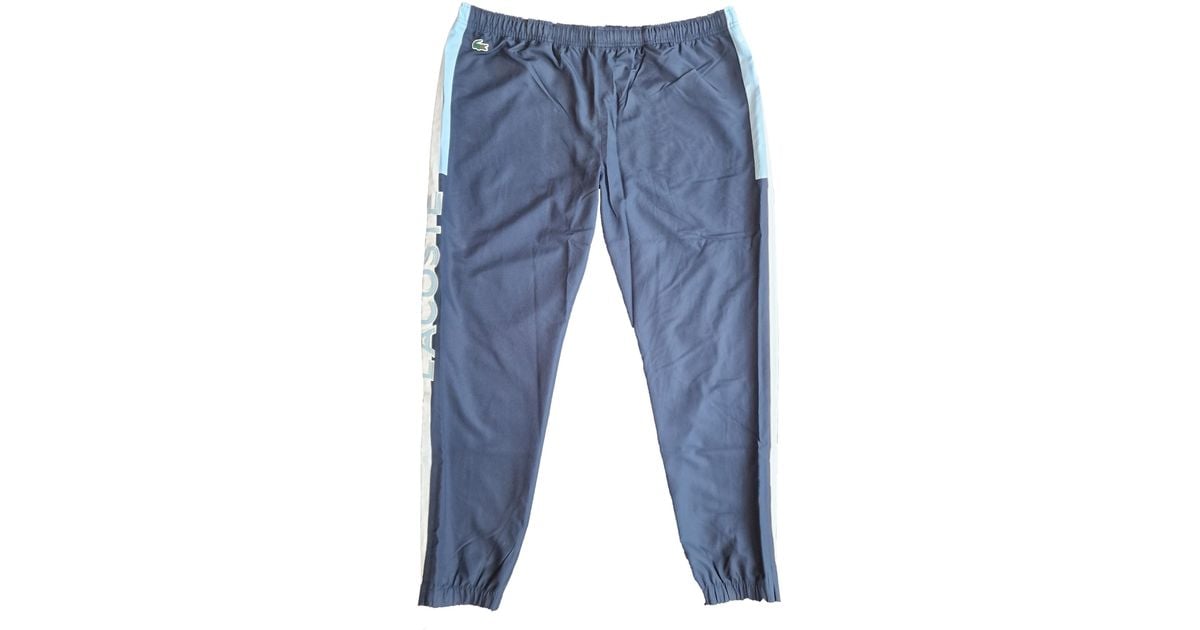 Lacoste Xh4861 S Bleu Marine Tracksuit Bottoms in Blue for Men | Lyst UK