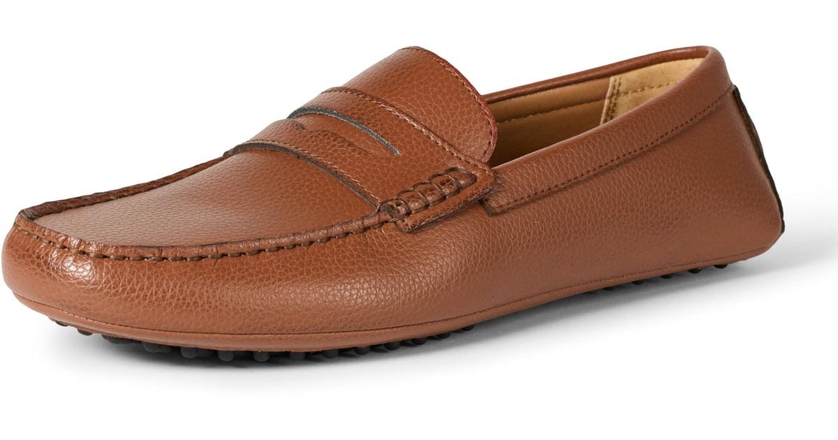 Amazon Essentials Driving Moc Loafers in Brown for Men | Lyst