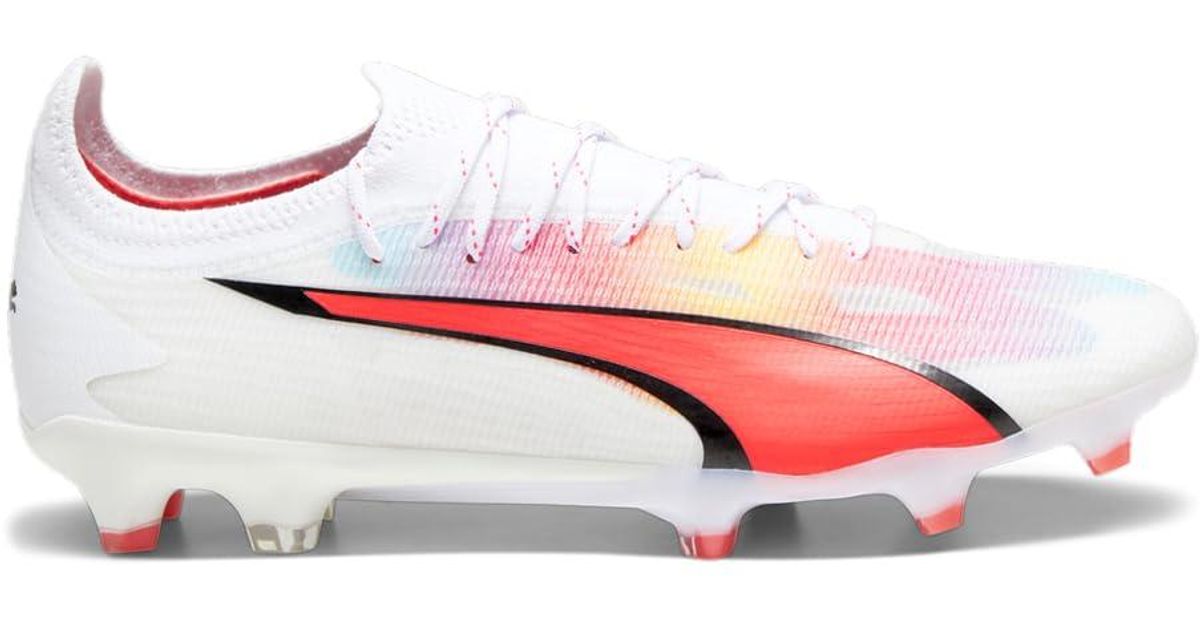 PUMA S Ultra Ultimate Firm Ground/ag Soccer Cleats Cleated in Pink for ...