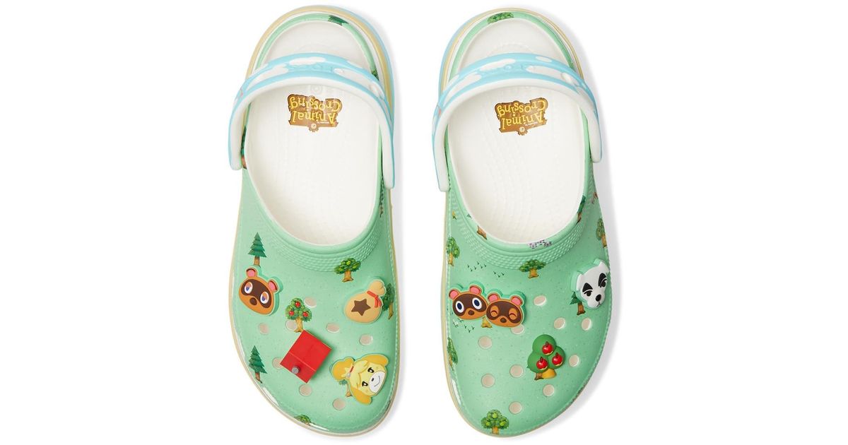 Crocs™ Platform Clog Clog Shoes, Eva in Green | Lyst UK