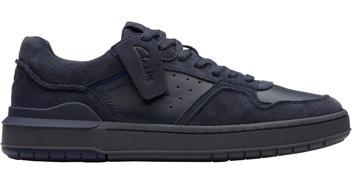 Clarks Premium Courtlite2 Lo Sneaker in Blue for Men | Lyst UK