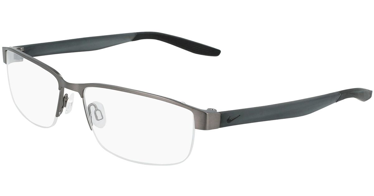 Nike Frame 8138 N 071 Brushed Gunmetal/black 56/16/140 for Men | Lyst UK