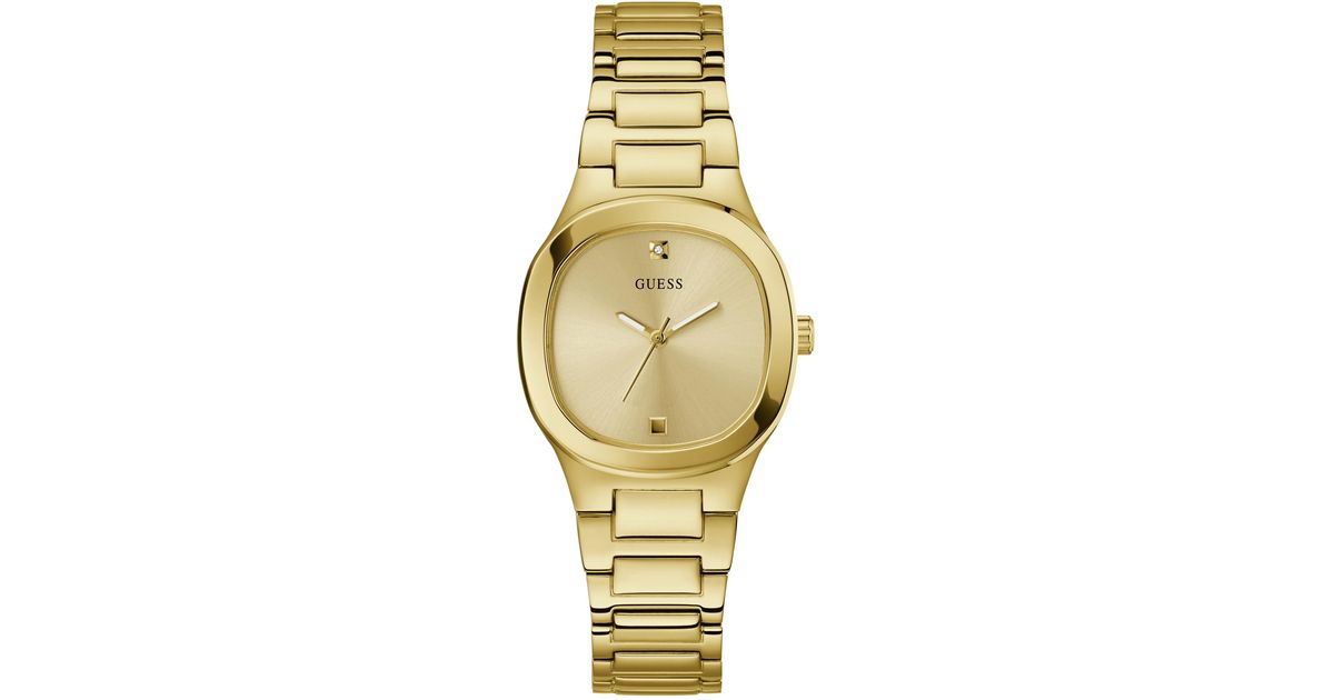 Guess Eve Watch One Size in het Metallic | Lyst NL