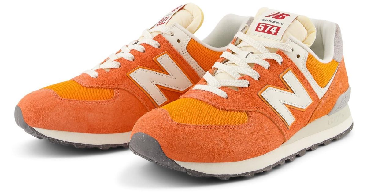 New Balance U574V1 (/) Shoes in Orange | Lyst