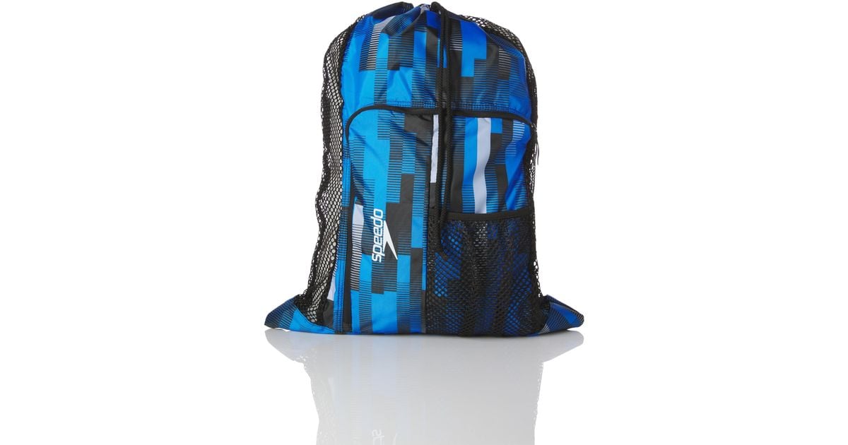 Speedo Adult Deluxe Ventilator Mesh Equipment Bag in Blue | Lyst UK