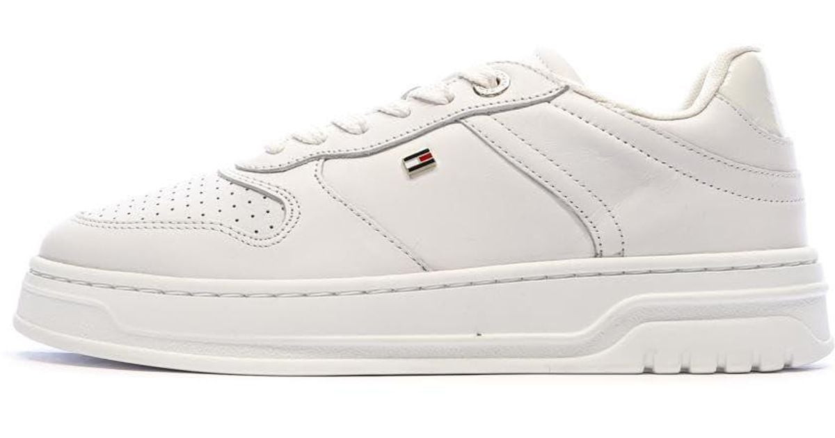 Tommy Hilfiger Sportys White Sneakers | Lyst UK