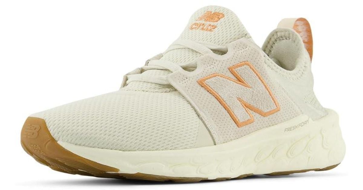 New Balance Fresh Foam X Cruz V3 Running Shoe in White | Lyst UK