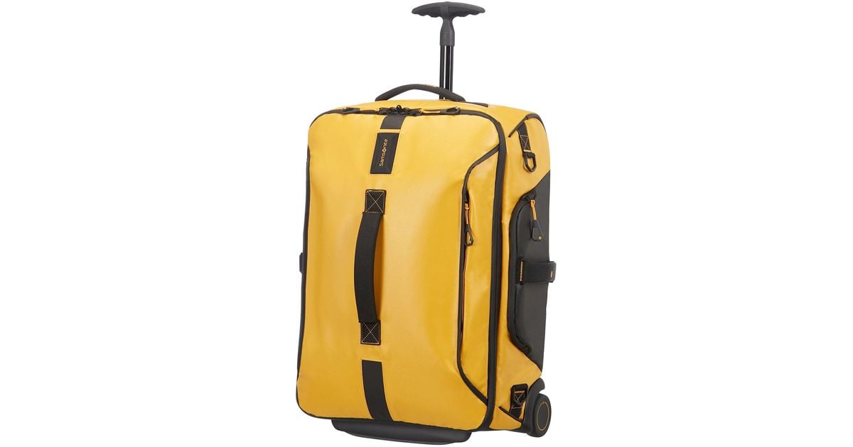 Samsonite Travel Bag/backpack With 2 Wheels in Yellow | Lyst UK
