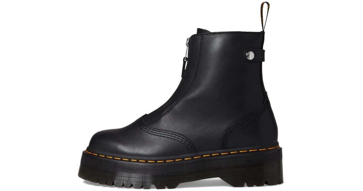 Dr. Martens Jetta Sendal Leather Boot ( Sendal) Shoes in Black | Lyst