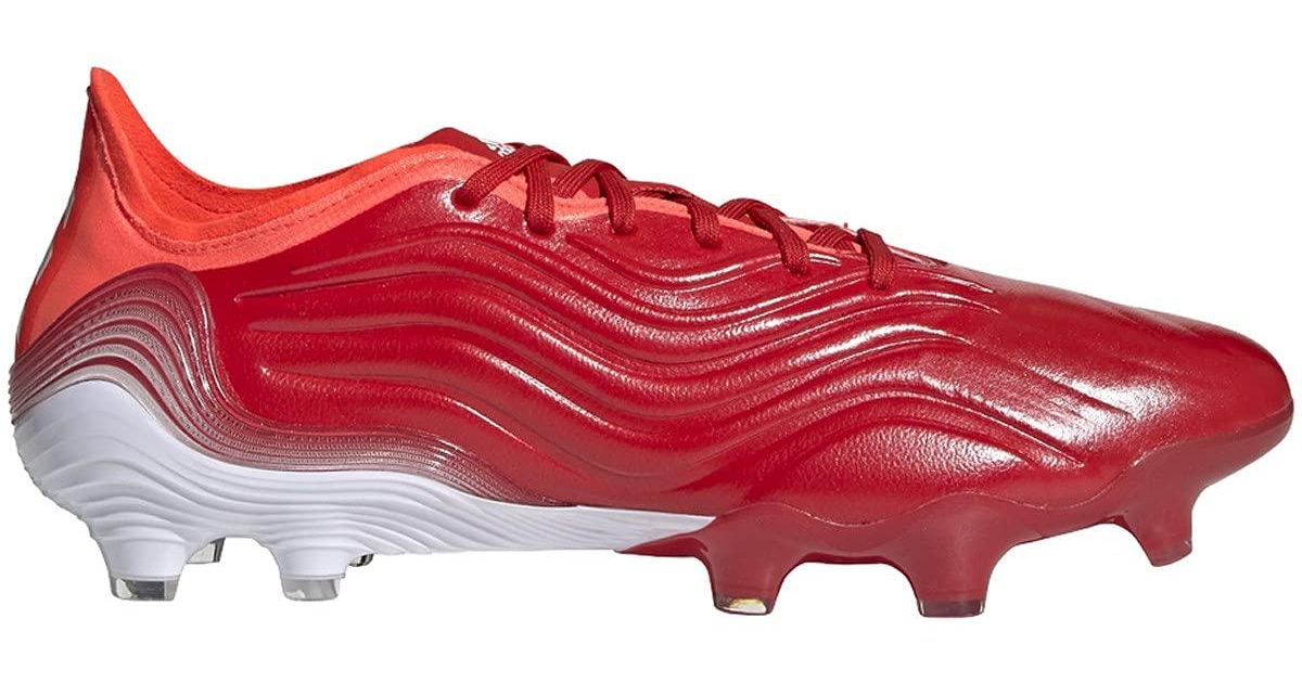 adidas Copa Sense.3 Firm Ground Soccer Shoe in Red for Men | Lyst UK