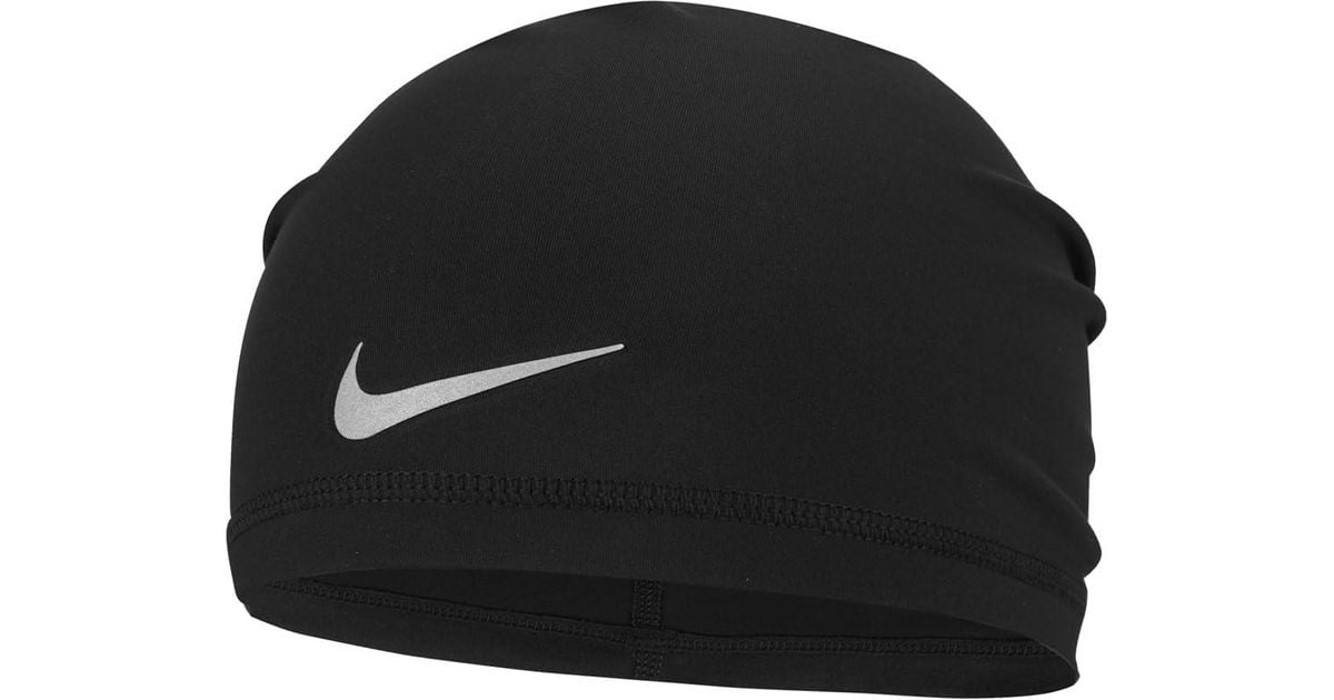 Nike Dri-Fit U Peak Beanie in Black for Men | Lyst UK