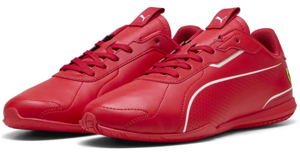 PUMA Neo Cat 3.0 Scuderia Ferrari Sneakers in Red | Lyst UK