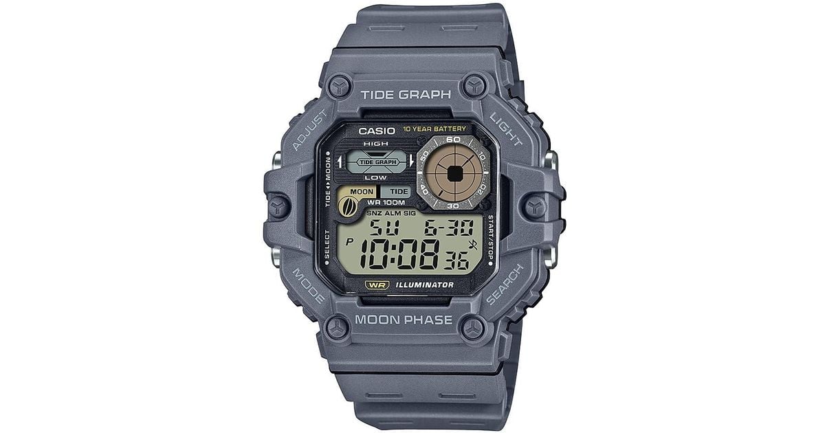 G-Shock Ws-1700h Series | Illuminator Tide Graph Moon Phase | 's ...