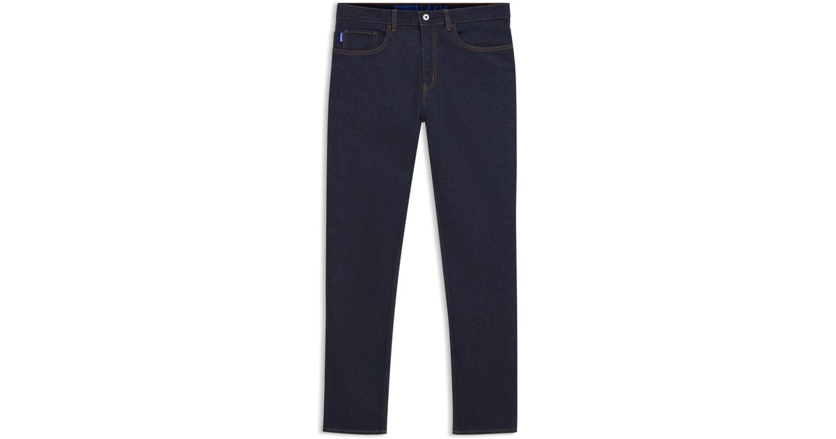 HUGO Ash Jeans Trousers in Blue | Lyst UK
