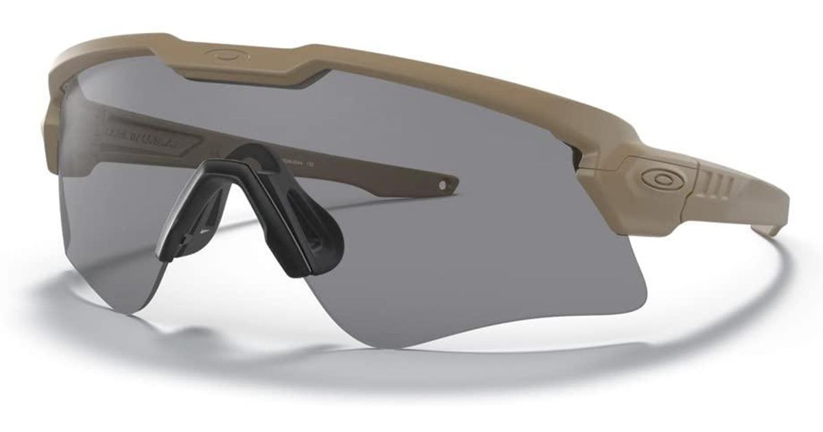 Oakley Si Ballistic M-frame Alpha In Terrain Tan With Grey Lens in Grey ...