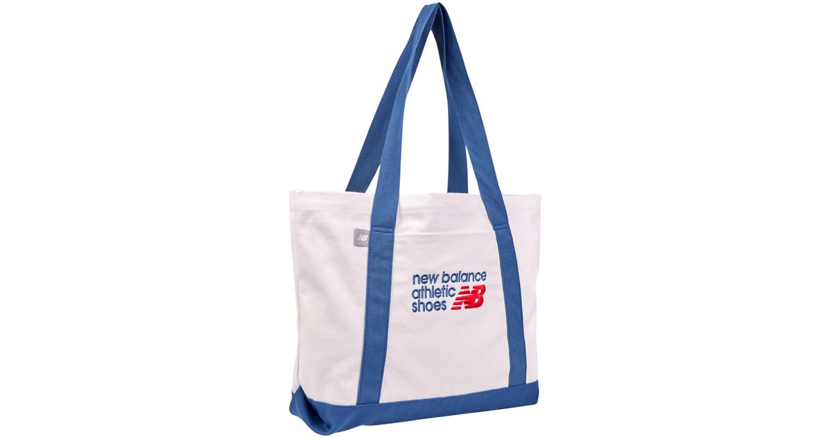 New Balance Classic Canvas Tote in Blue | Lyst UK