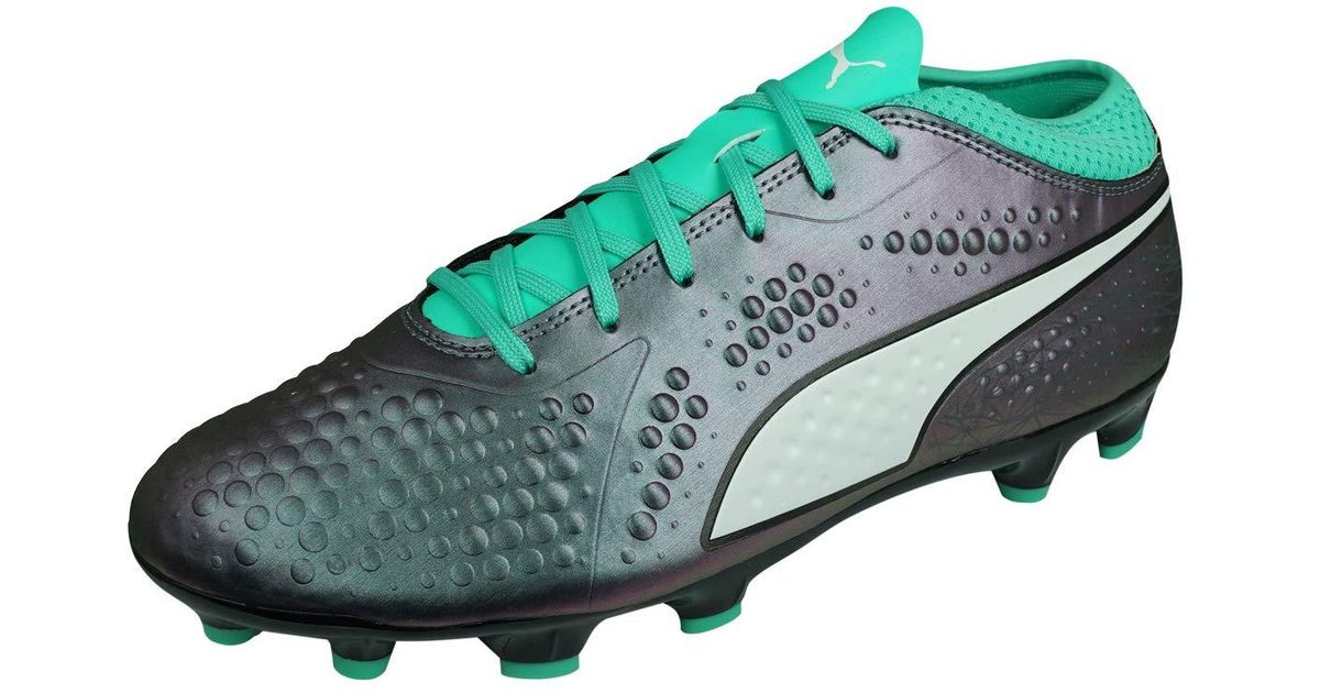 PUMA One 4 Il Synthetic S Football Boots Hard Ground-green-7.5 for Men ...