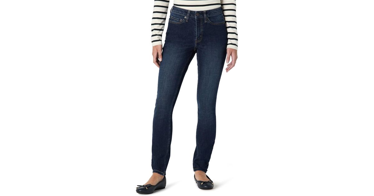 Amazon Essentials High Stretch Mid-rise Skinny Jean in Blue | Lyst UK