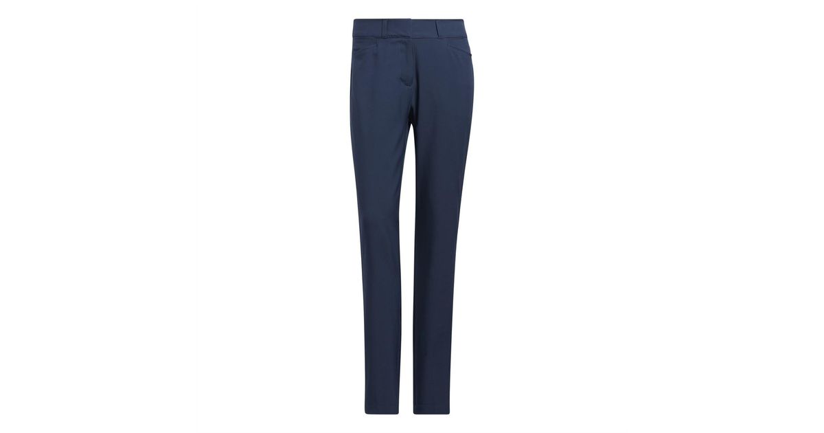 adidas S Golf Trousers Regular Crew Navy Xxs in Blue | Lyst UK
