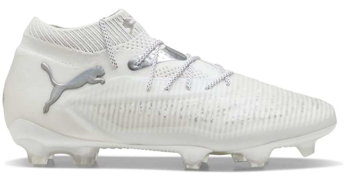 PUMA Mens Future 8 Ultimate Firm Ground Soccer Cleats - White, White ...
