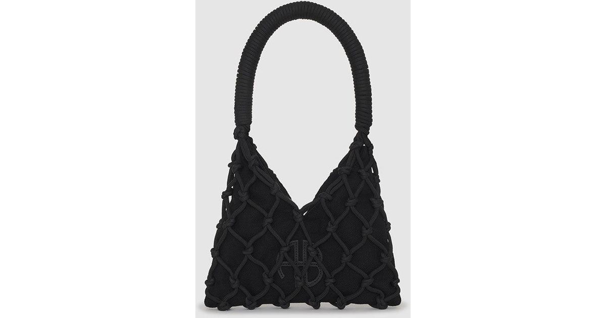 Anine Bing Mini Gaia Bag In Black Lyst