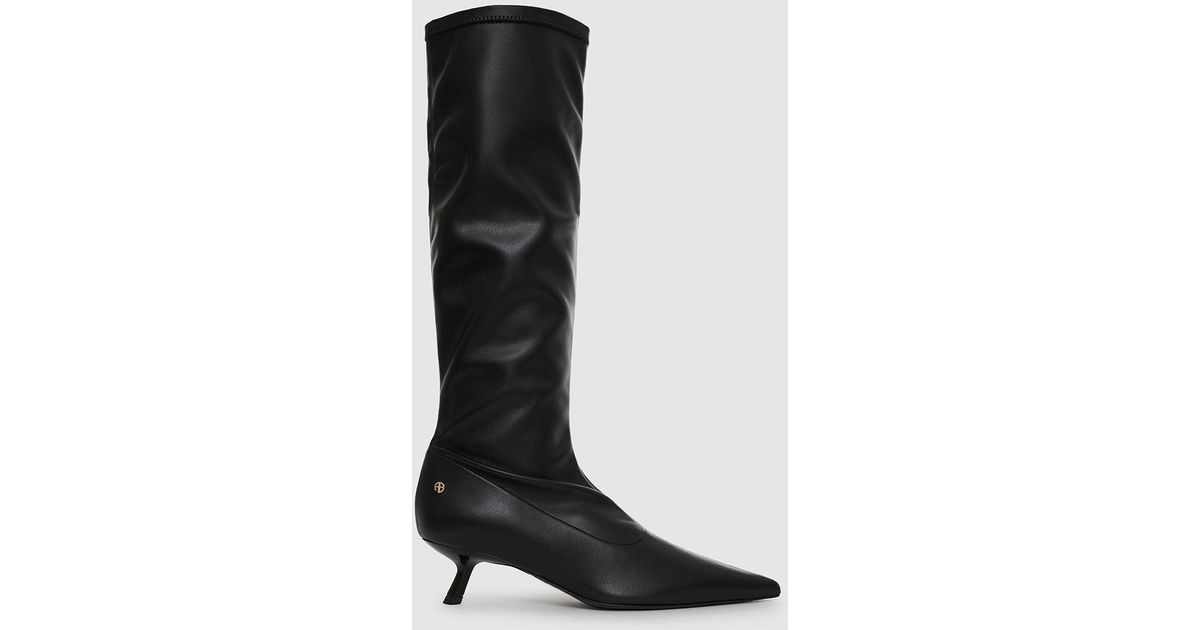 Anine Bing Tall Hilda Boots in Black | Lyst
