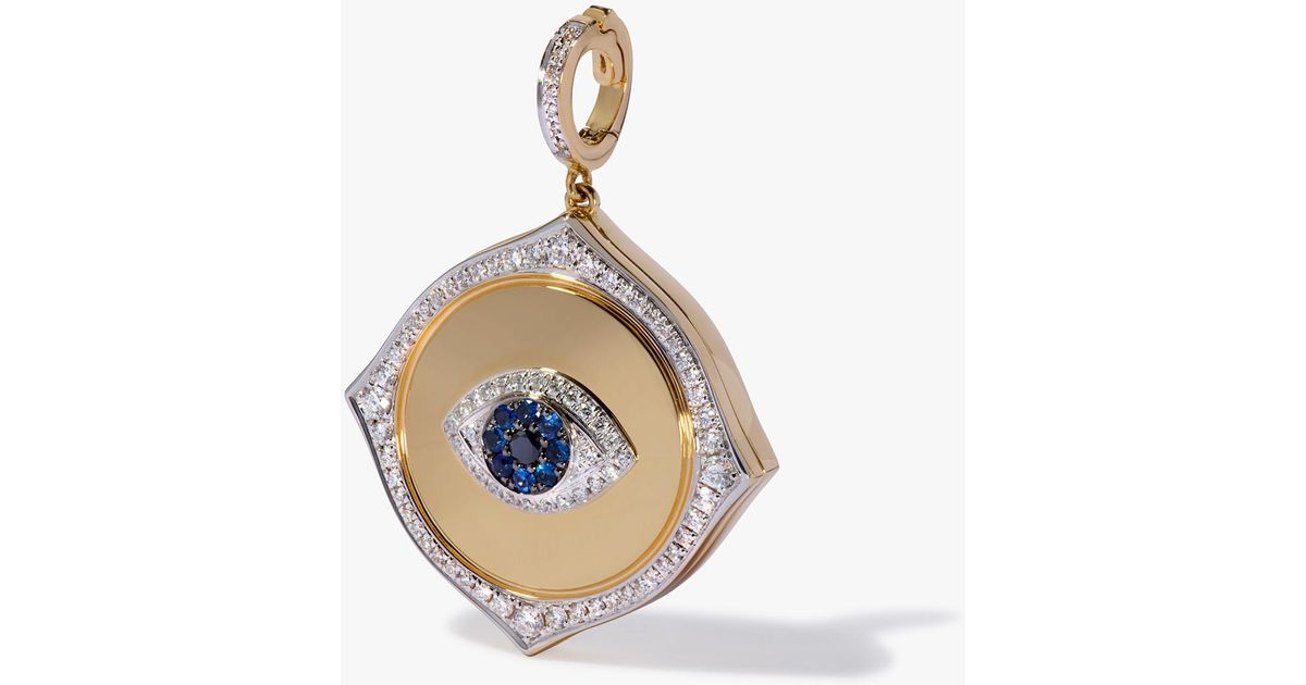 Annoushka Mythology Eye Spy Charm Pendant in White | Lyst UK