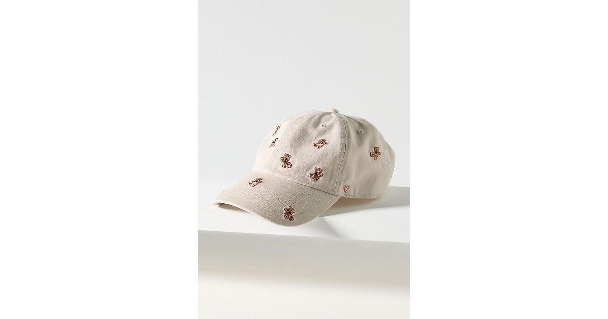 '47 Embroidered Animals Baseball Cap in Natural | Lyst UK