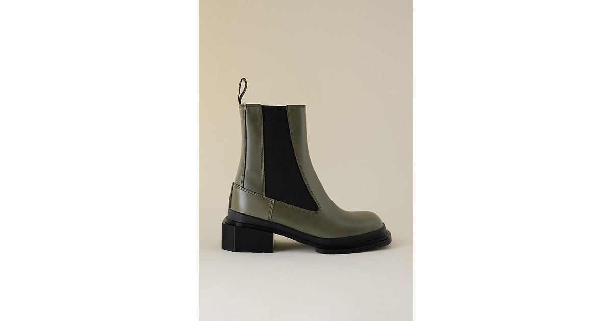 Dr. Martens Maybole Leather Chelsea Boots in Green | Lyst UK