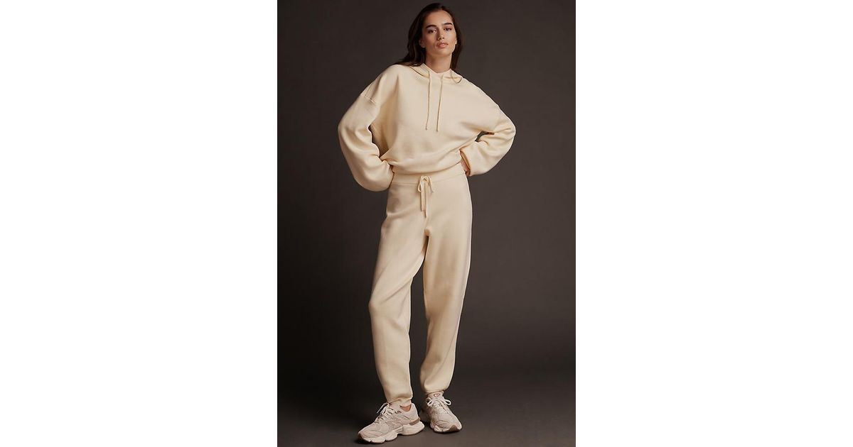 Daily Practice Knit Barrel Trousers in Black | Lyst UK