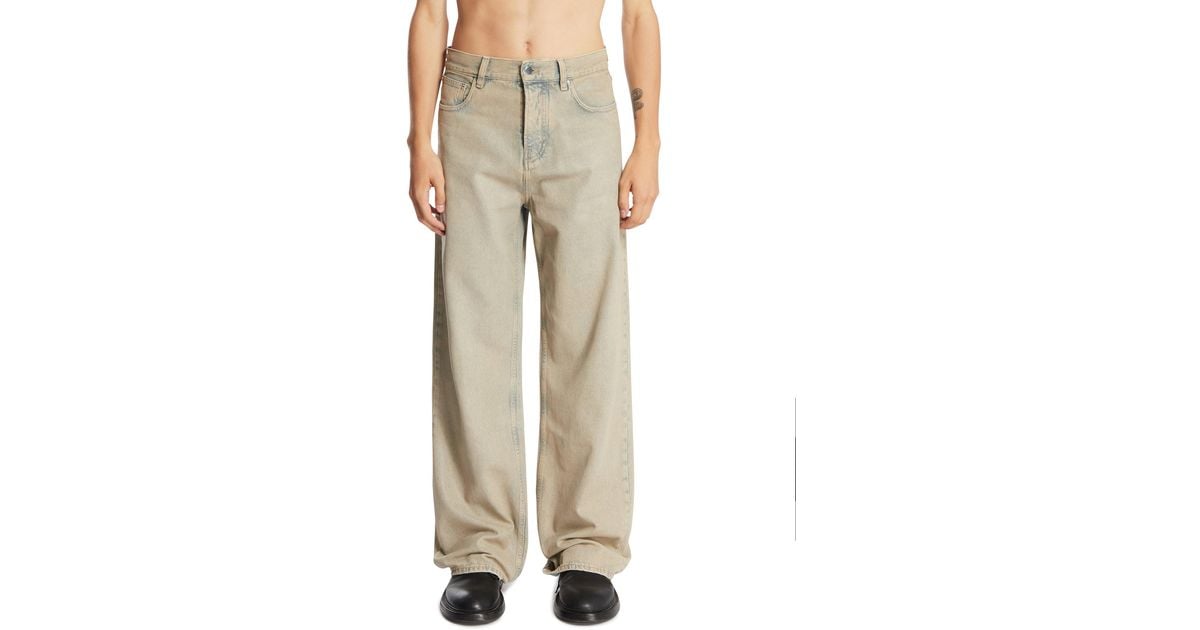 Amiri Baggy Jeans in Natural for Men | Lyst UK