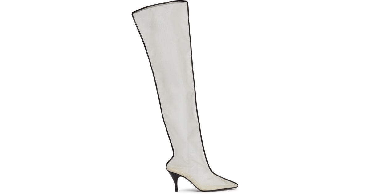 Herbert Levine Drawing A Blank 85 Boots in White | Lyst UK