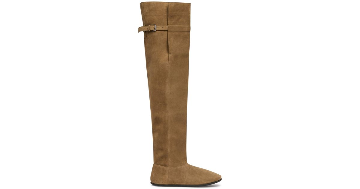 Christen Big Boots in Brown | Lyst UK