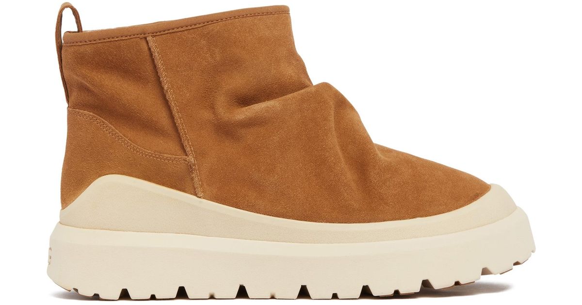 UGG Chestnut Heritage Utility Mini Boots in Brown for Men | Lyst UK
