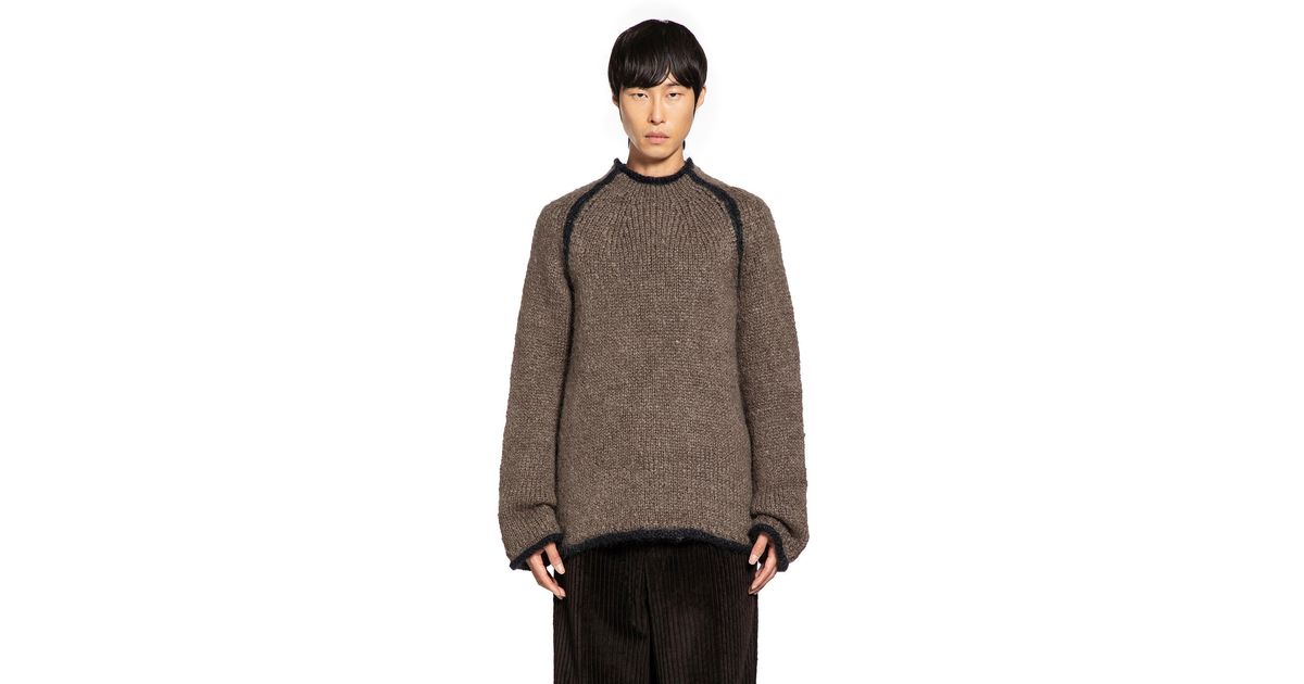 Our Legacy Rider Sweater in Brown for Men | Lyst